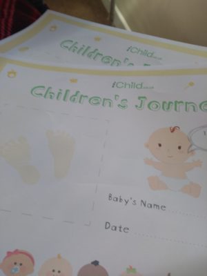 Early years paperwork from ichild