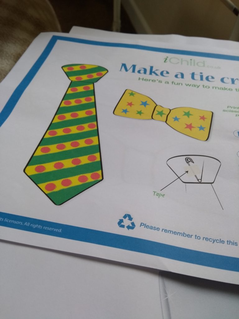 Father's day activities from ichild