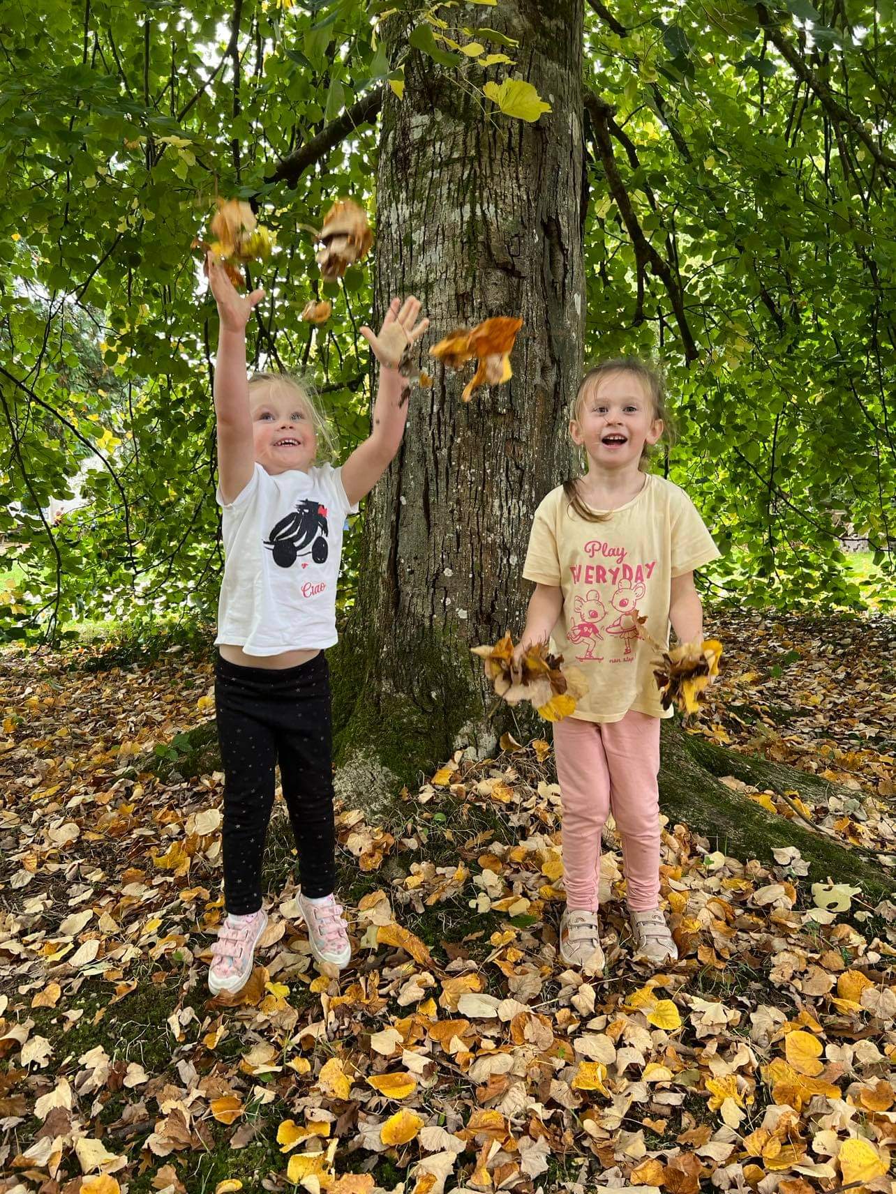 Making the most of autumn with children